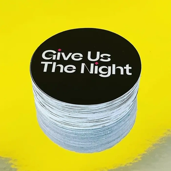 Custom Round Vinyl Stickers | We Do Printing